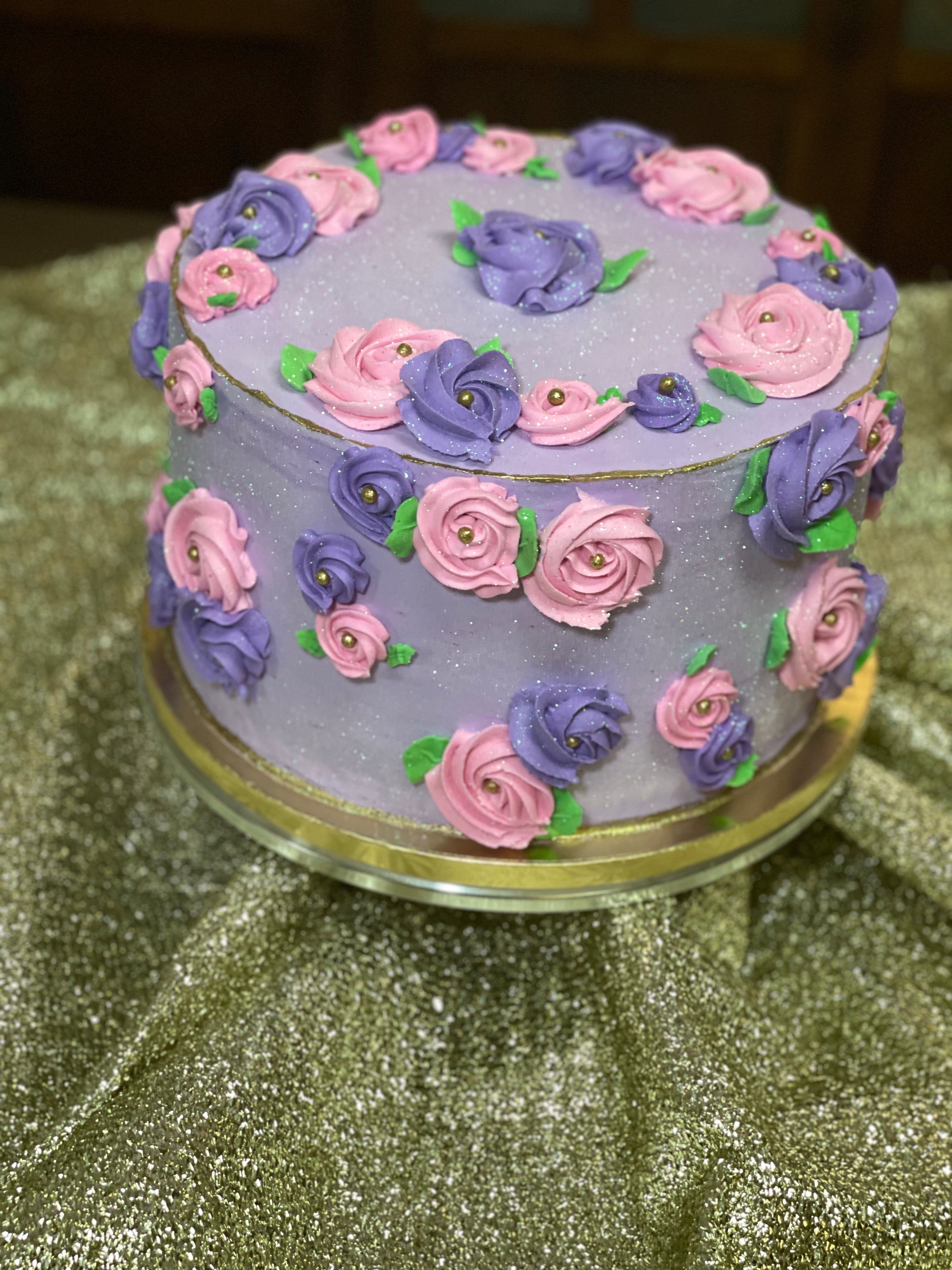 Lila cake – Cakes by Cec